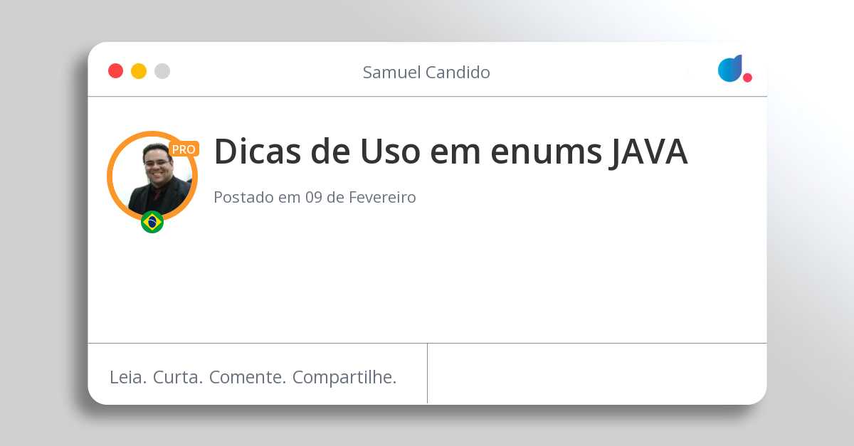 Dicas De Uso Em Enums Java