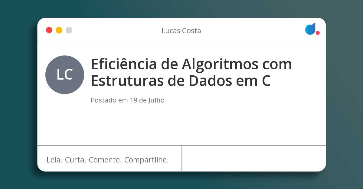 Eficiência De Algoritmos Com Estruturas De Dados Em C