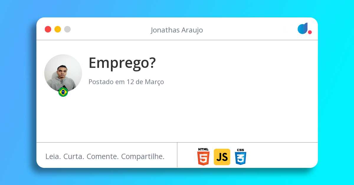 Emprego?
