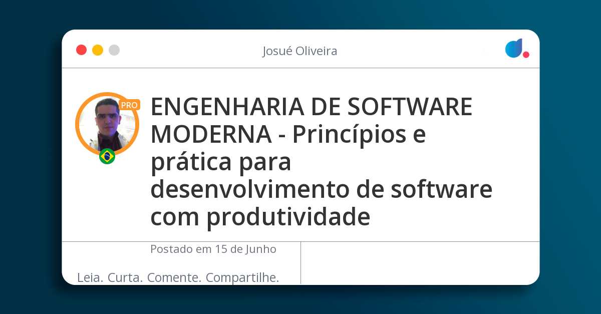 ENGENHARIA DE SOFTWARE MODERNA - Princípios e prática para ...