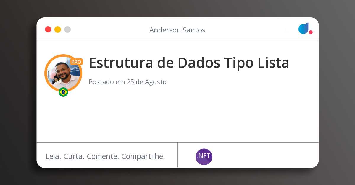 Estrutura de Dados Tipo Lista