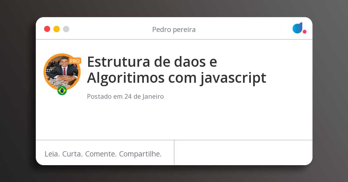Estrutura de daos e Algoritimos com javascript