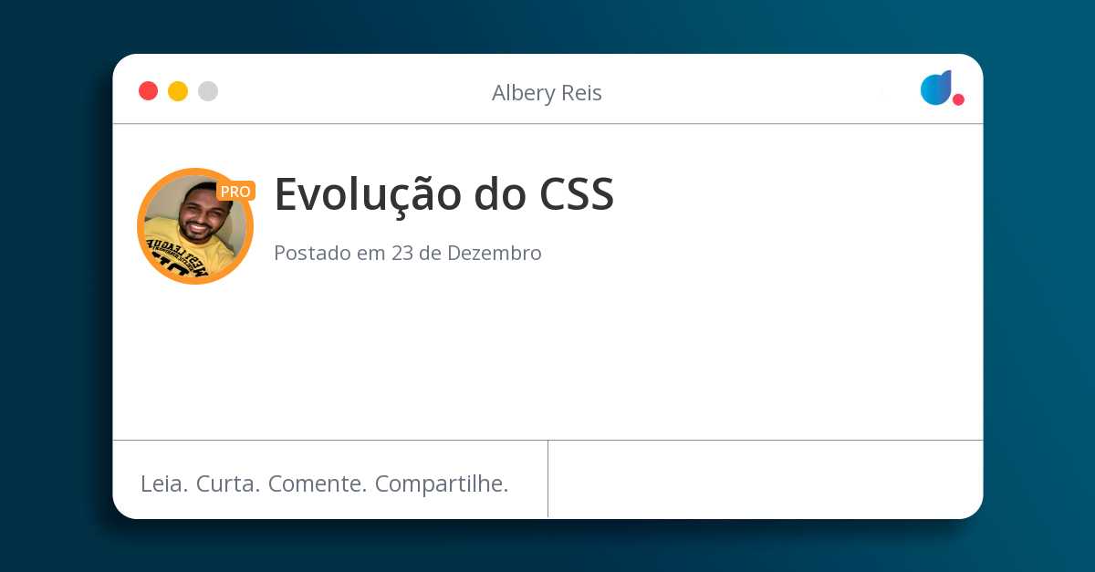 Evolução do CSS