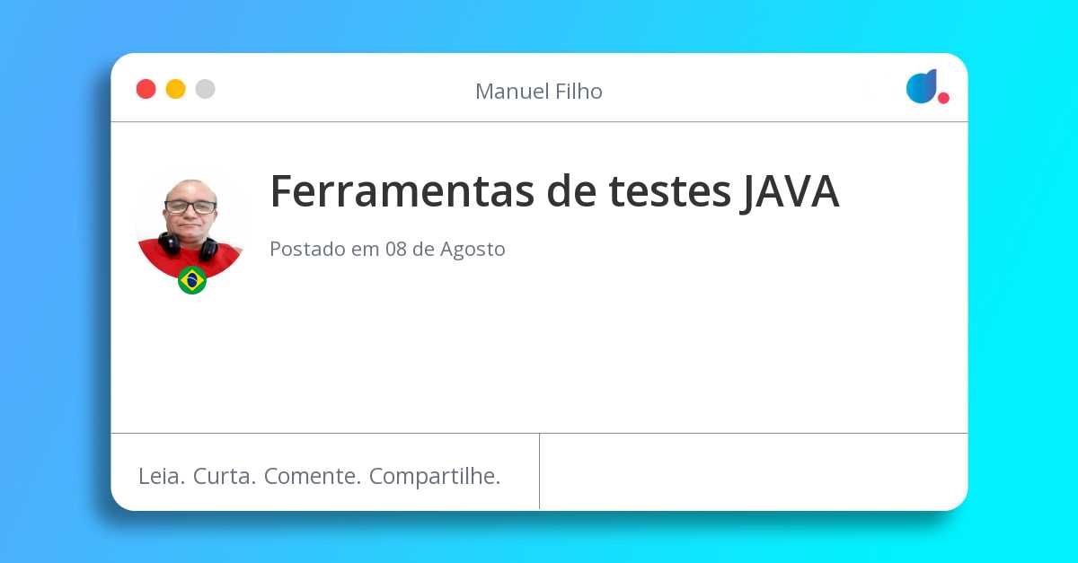 Ferramentas de testes JAVA
