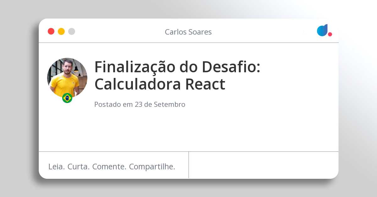 Projeto Concluído: Calculadora com React e Styled-components