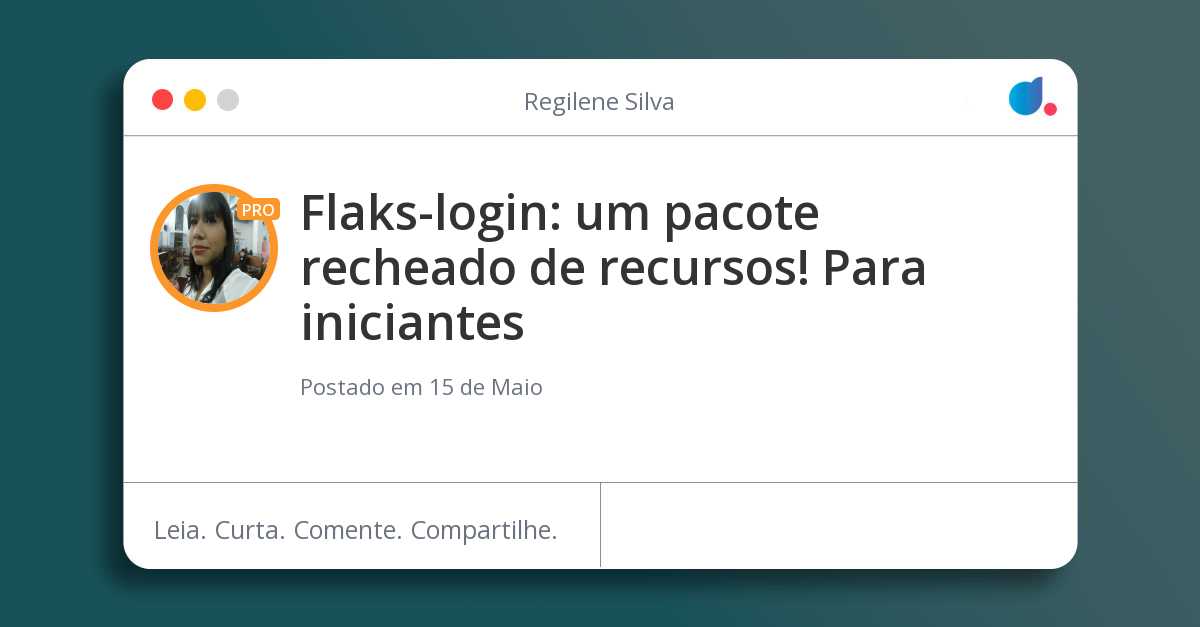 Flaks-login: um pacote recheado de recursos! Para iniciantes