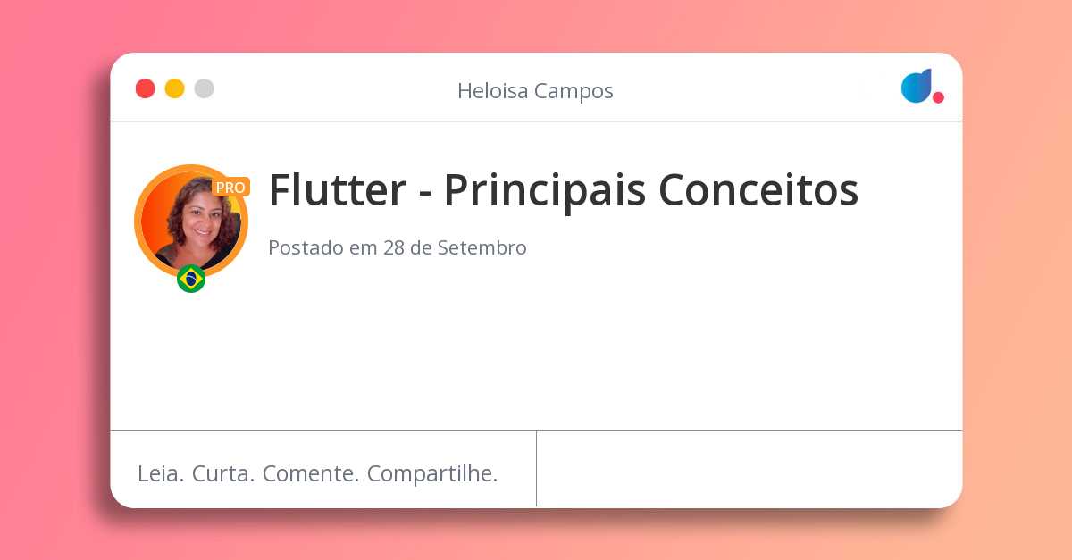 Flutter - Principais Conceitos