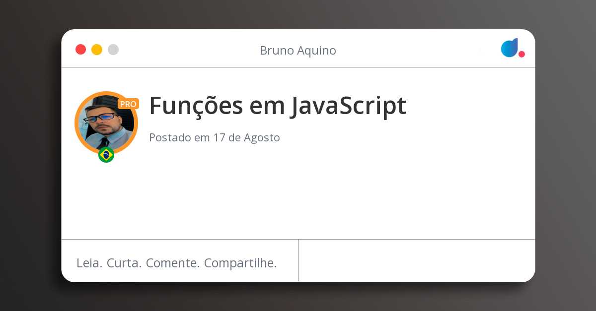 Funções Em Javascript 