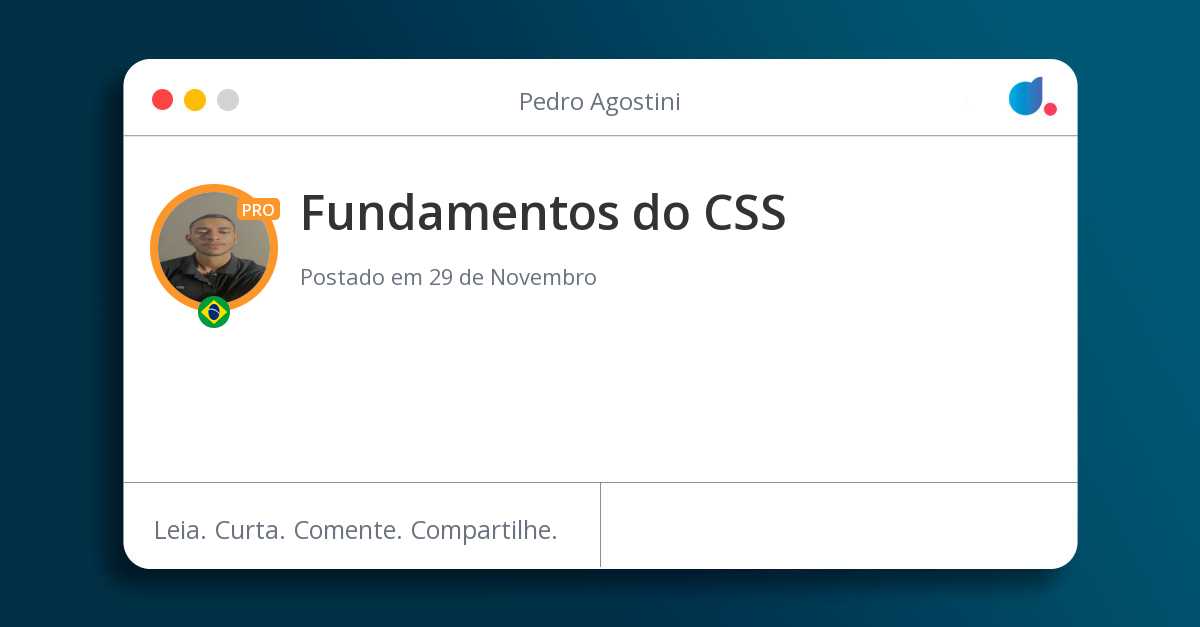 Fundamentos do CSS
