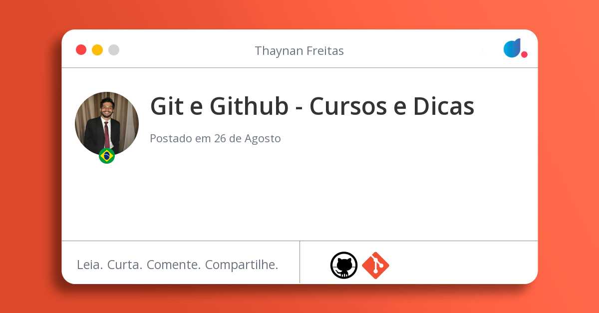 Git e Github - Cursos e Dicas