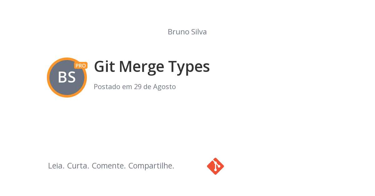 Git Merge Types