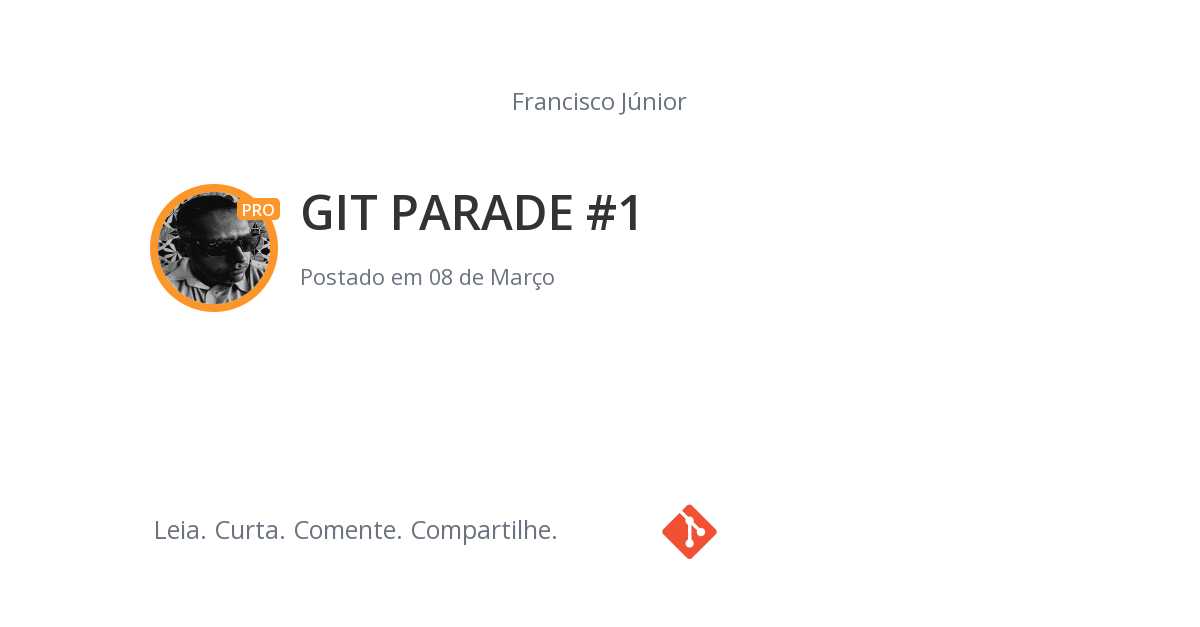 GIT PARADE #1