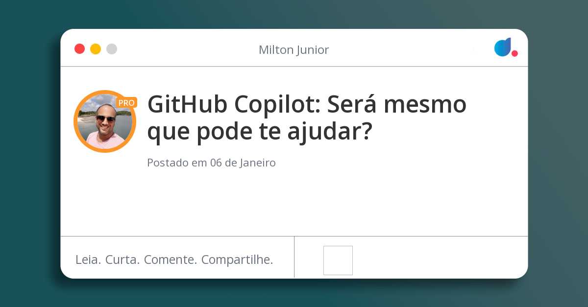 GitHub Copilot: Será mesmo que pode te ajudar?