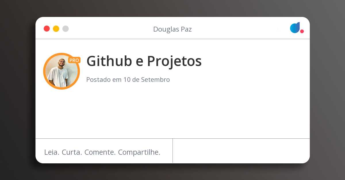 Github e Projetos