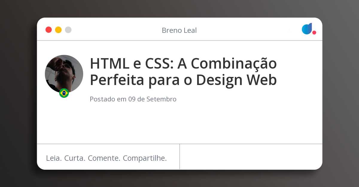 HTML e CSS: A Combinação Perfeita para o Design Web