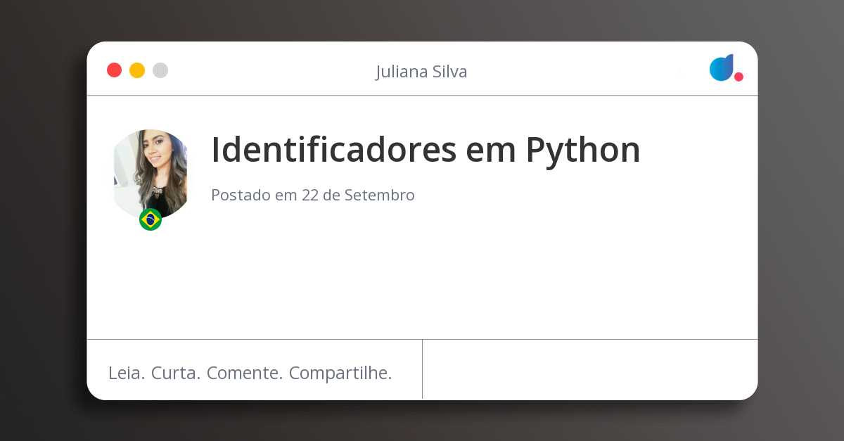 Identificadores em Python