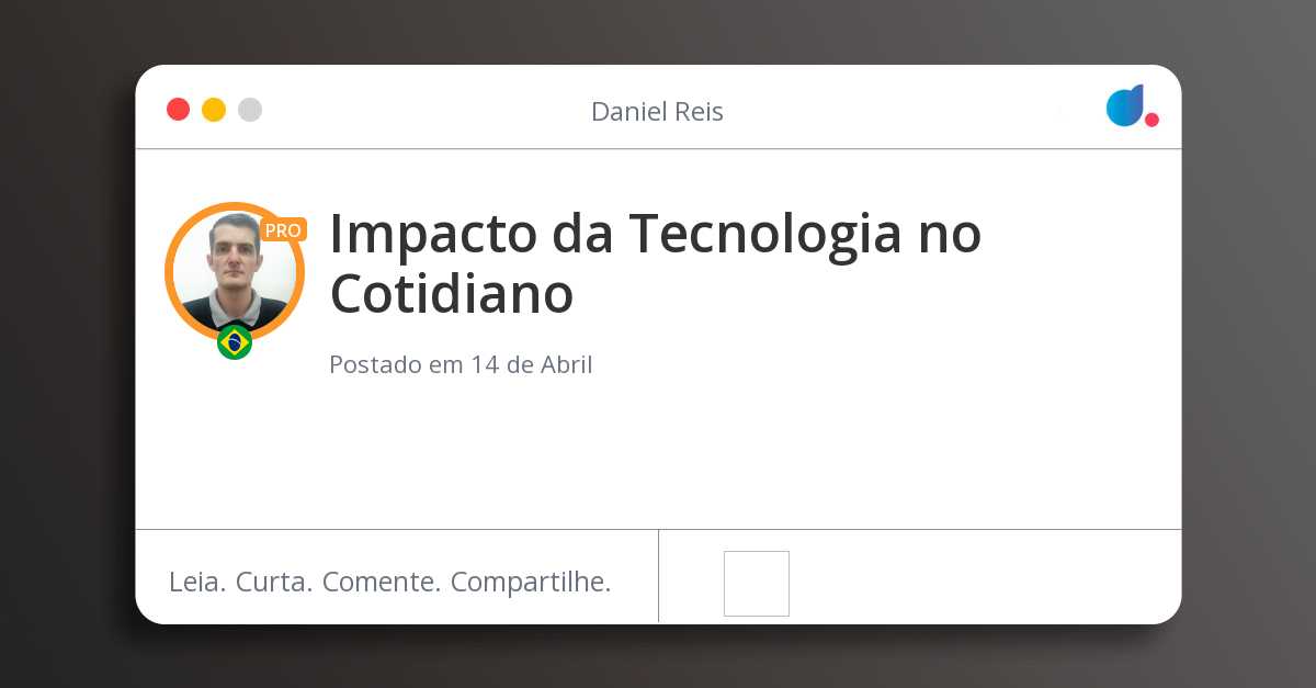 Impacto da Tecnologia no Cotidiano