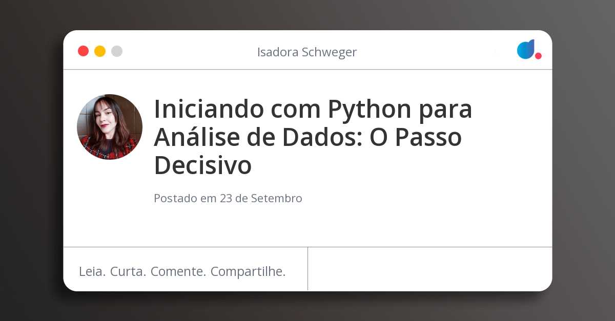 Iniciando com Python para Análise de Dados: O Passo Decisivo