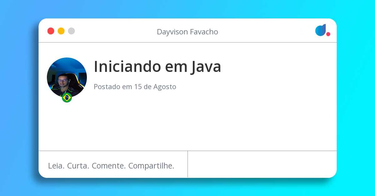 Iniciando em Java