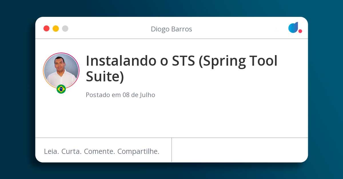 Instalando o STS (Spring Tool Suite)