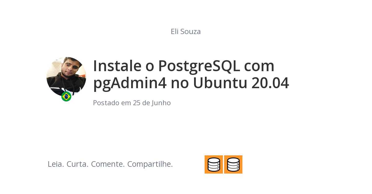 Instale o PostgreSQL com pgAdmin4 no Ubuntu 20.04