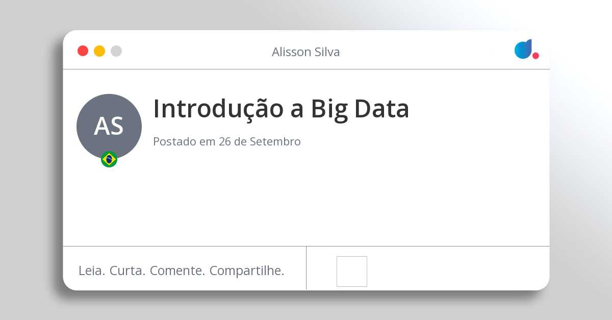 Introdução a Big Data