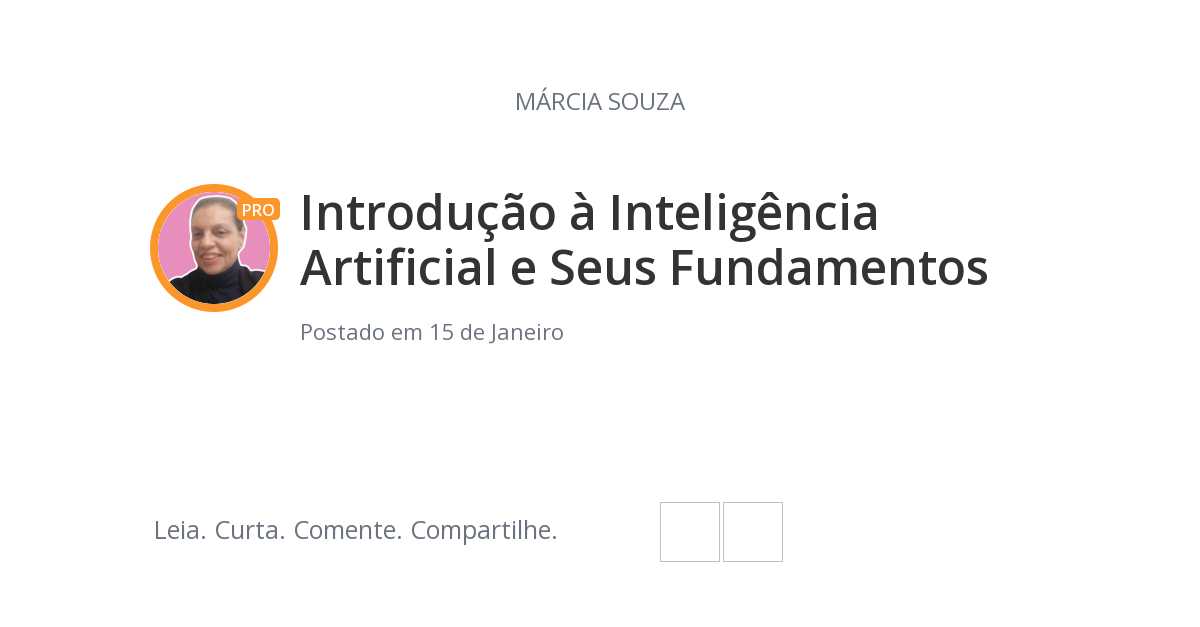 Artigo 1 - Introdução à Inteligência Artificial e Seus Fundamentos