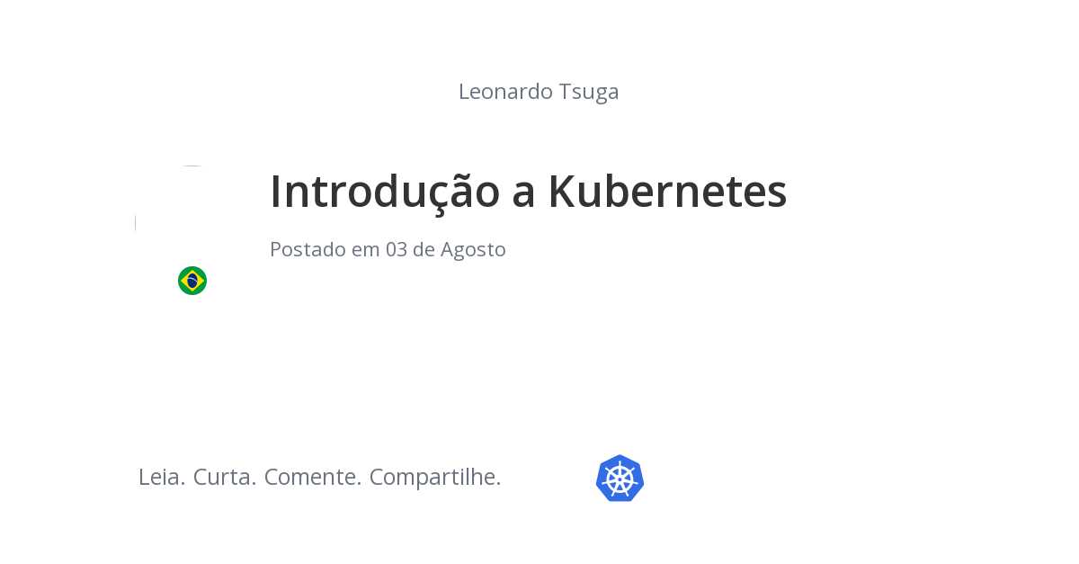 Introdução a Kubernetes