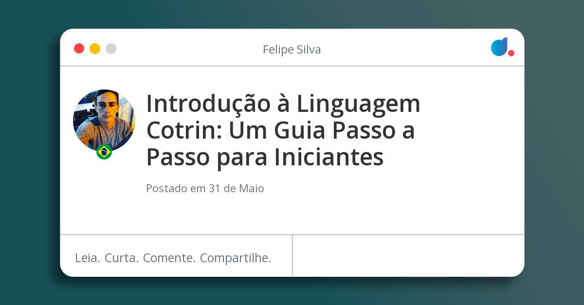 Introdução à Linguagem Kotlin: Um Guia Passo a Passo para Iniciantes ...