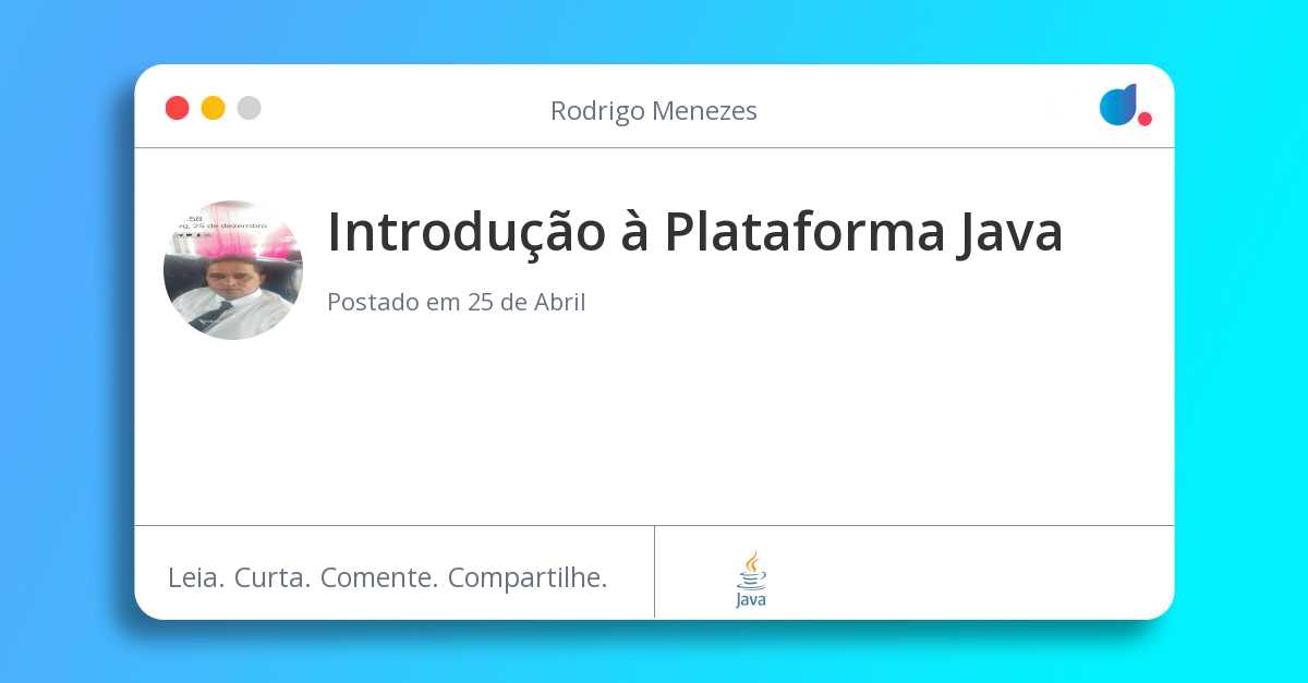 Introdução à Plataforma Java