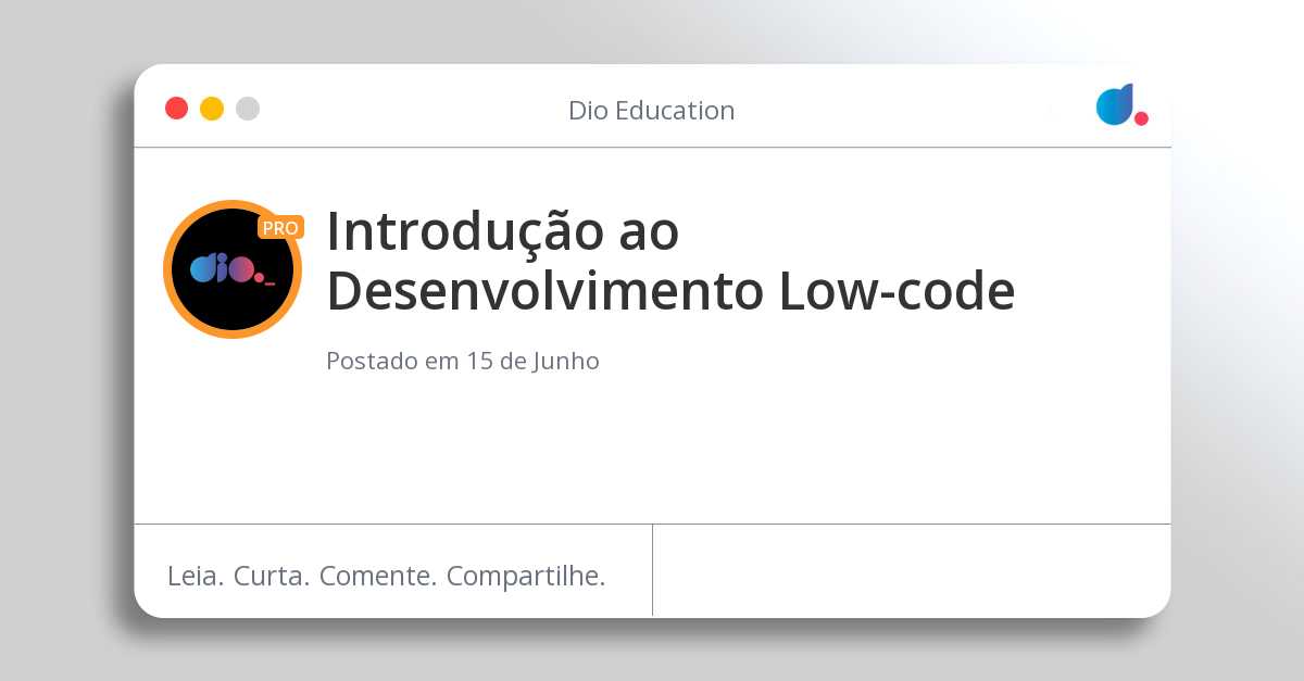 Introdução ao Desenvolvimento Low-code