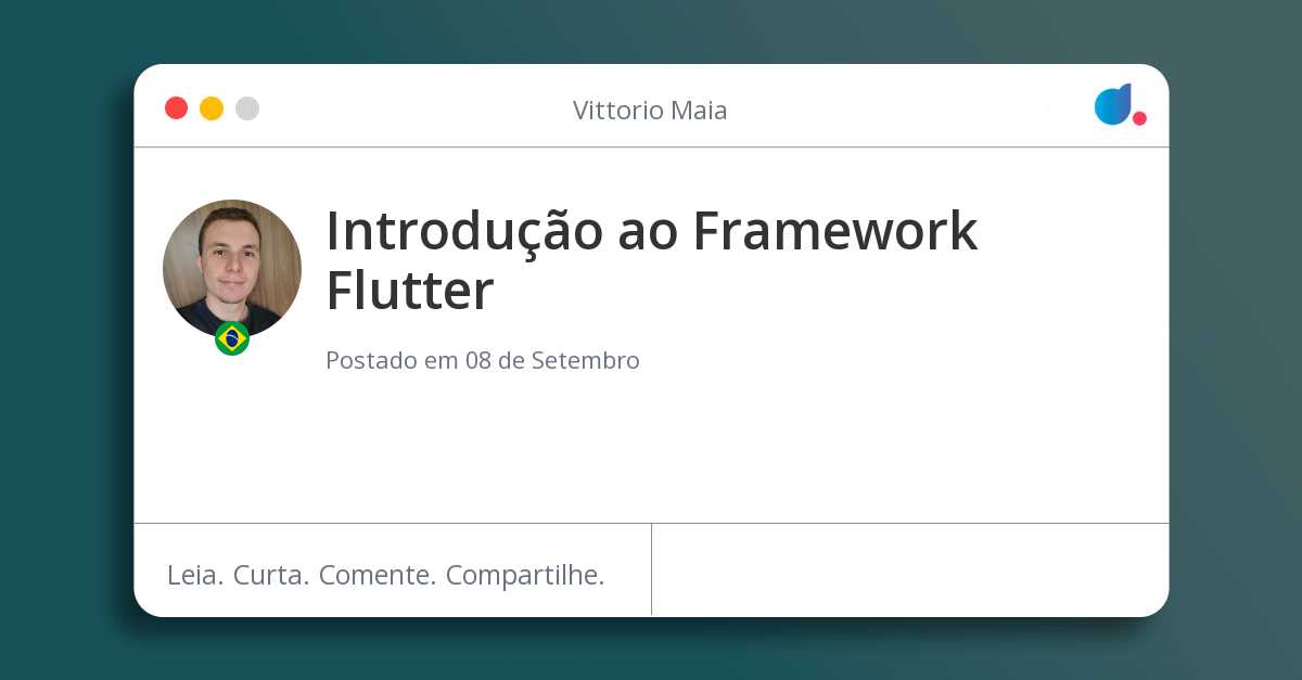 Introdução ao Framework Flutter