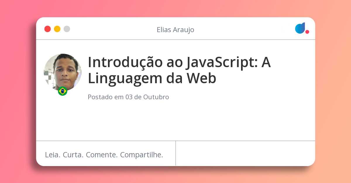 Introdução ao JavaScript: A Linguagem da Web