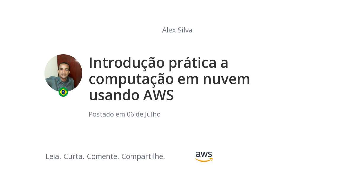 Introdução prática a computação em nuvem usando AWS