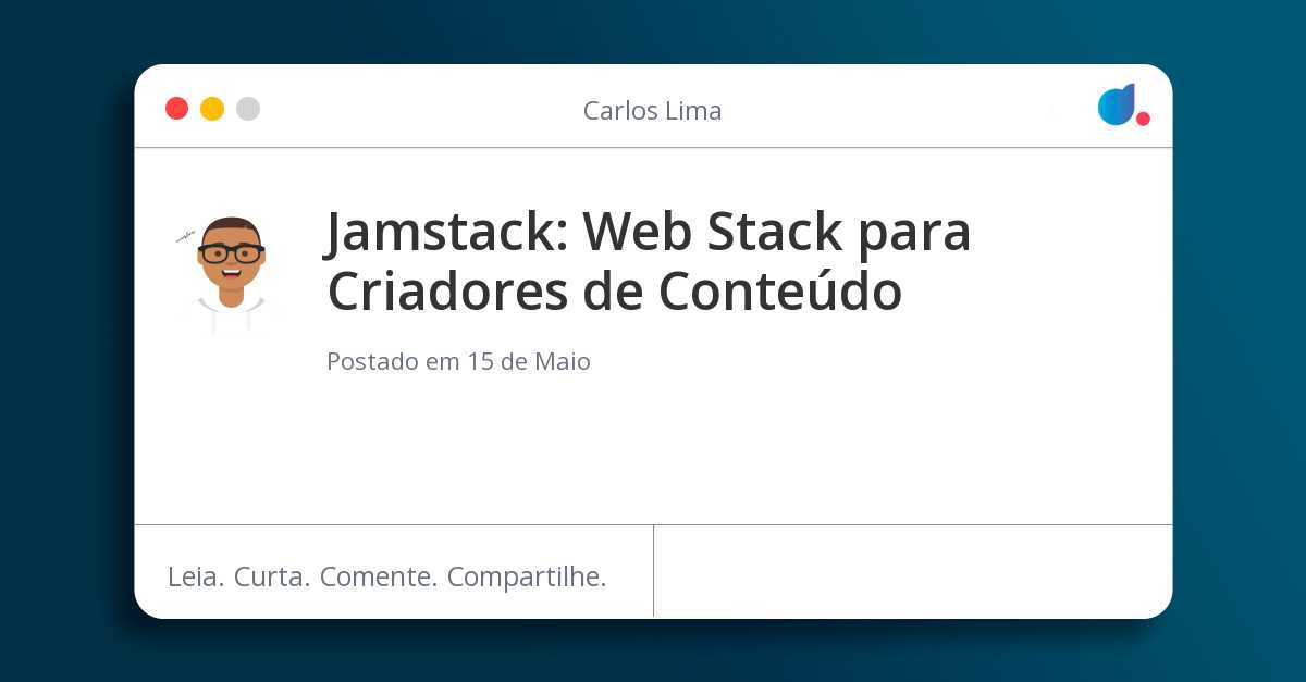Jamstack Web Stack Para Criadores De Conteúdo
