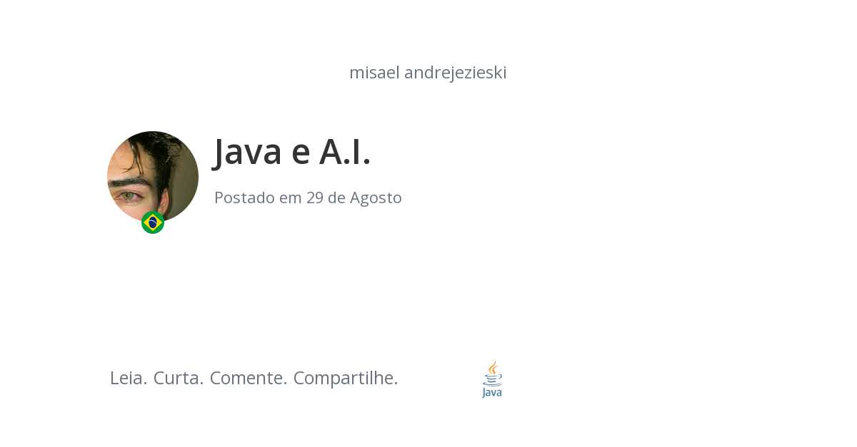 Java e A.I.