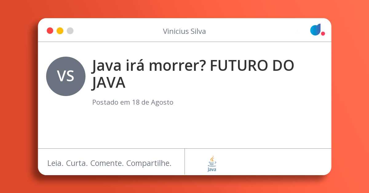 Java irá morrer? FUTURO DO JAVA