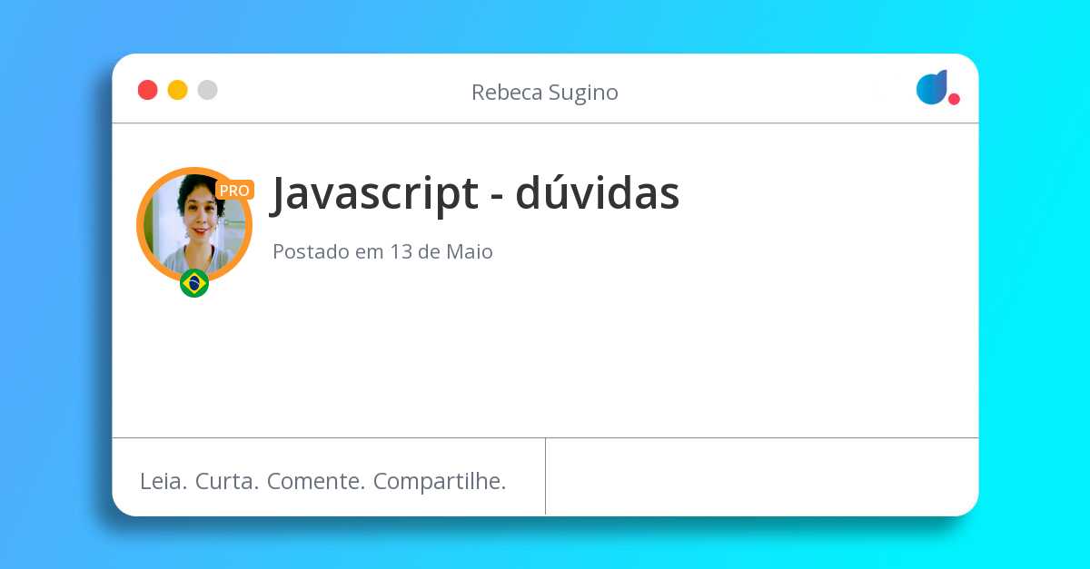 Javascript - dúvidas