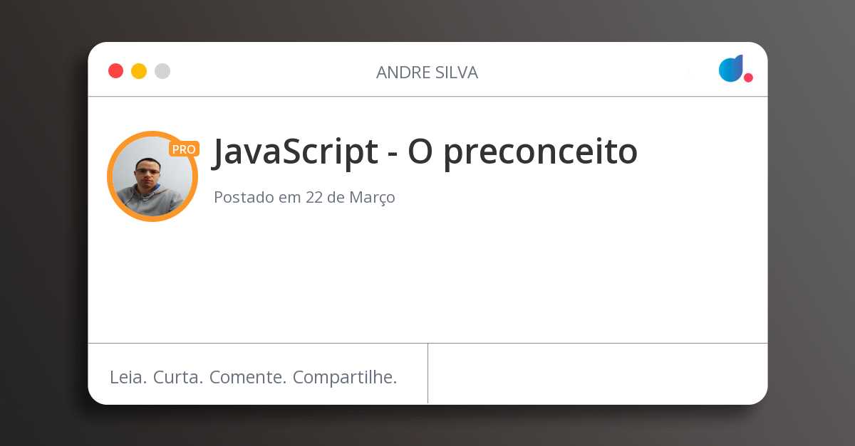 JavaScript - O preconceito