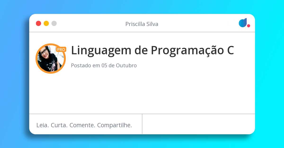 Linguagem de Programação C