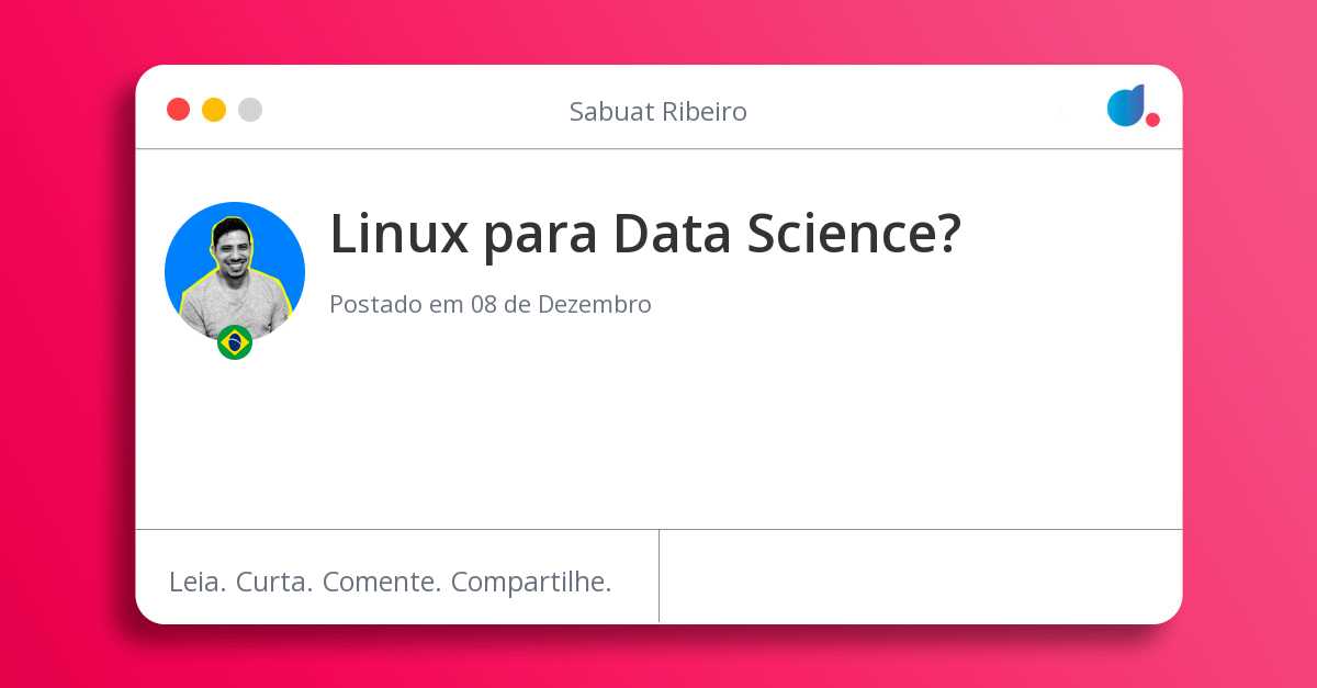 Linux para Data Science?