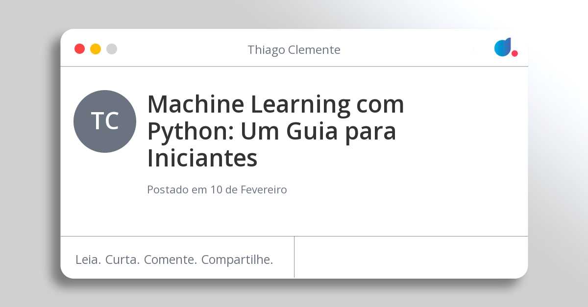 Machine Learning com Python: Um Guia para Iniciantes