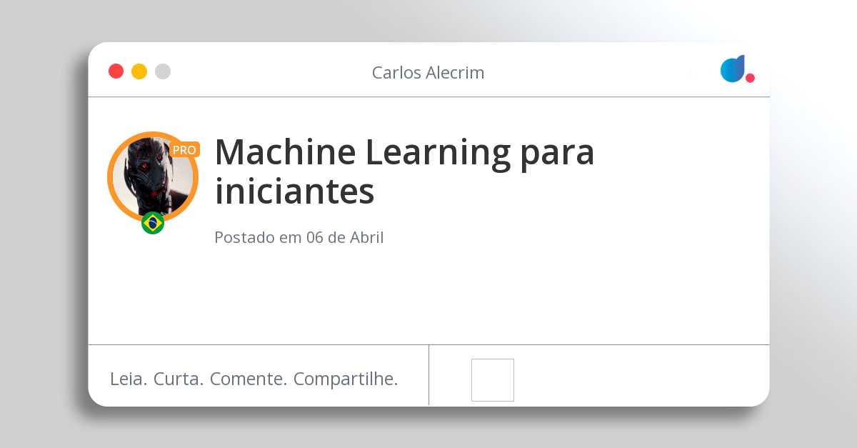 Machine Learning para iniciantes