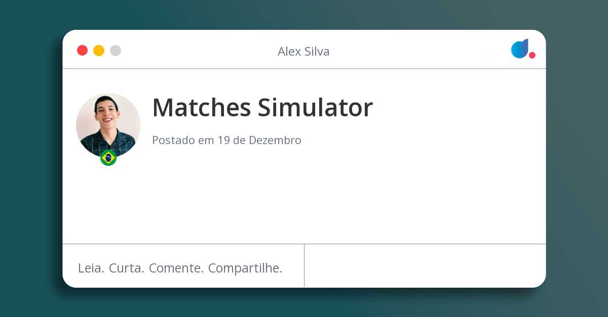 Matches Simulator