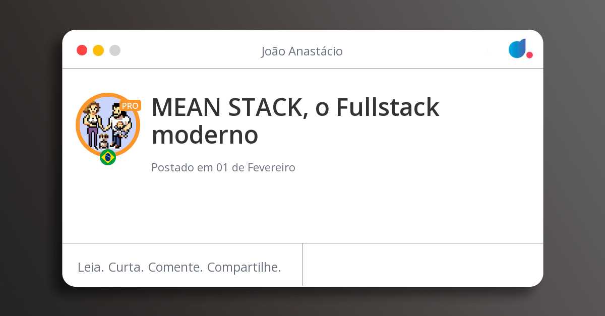 MEAN STACK, o Fullstack moderno