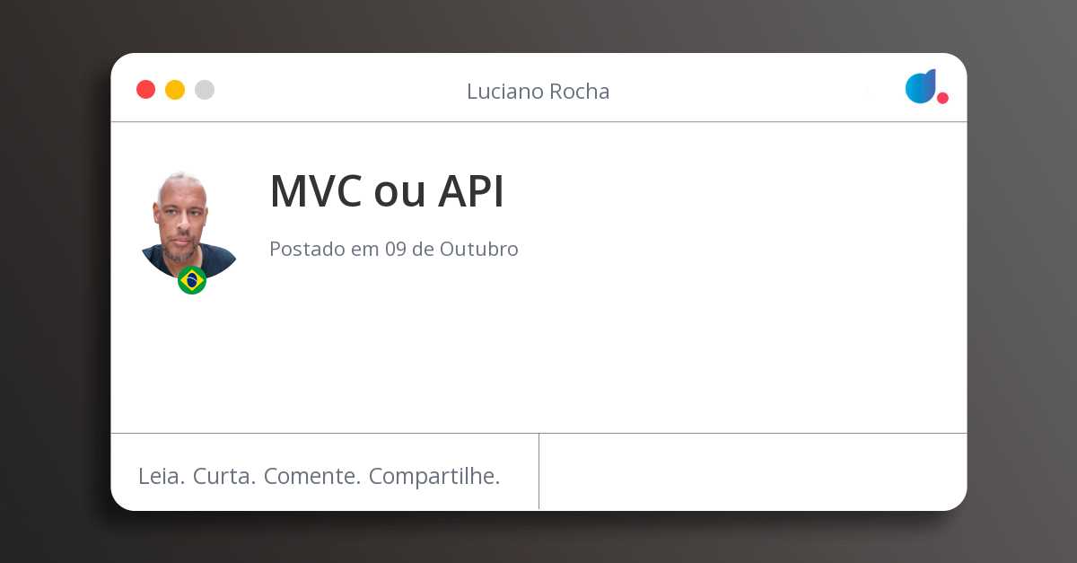 MVC ou API