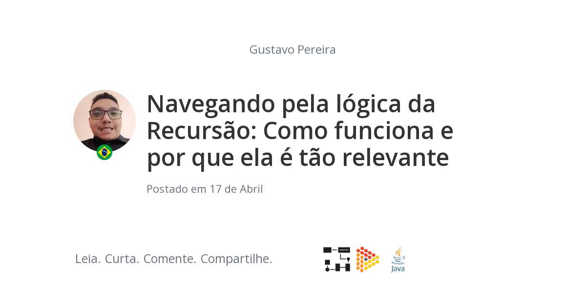 Navegando pela lógica da Recursão: Como funciona e por que ela é tão ...