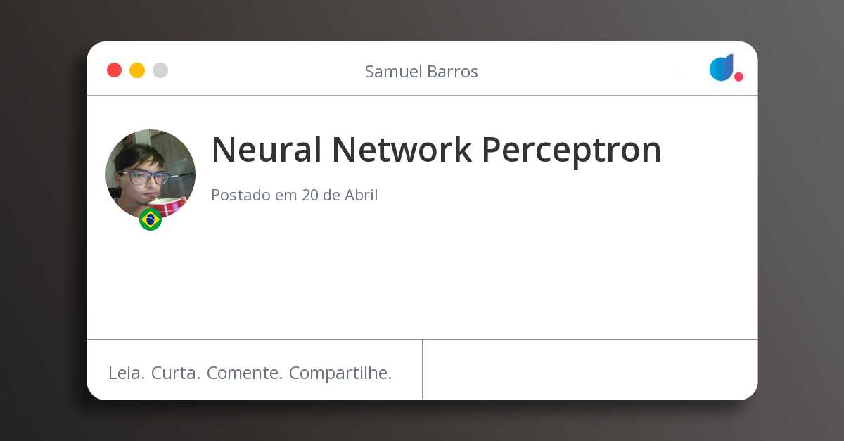 Neural Network Perceptron