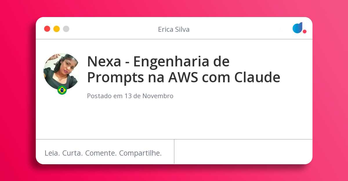 Nexa - Engenharia de Prompts na AWS com Claude