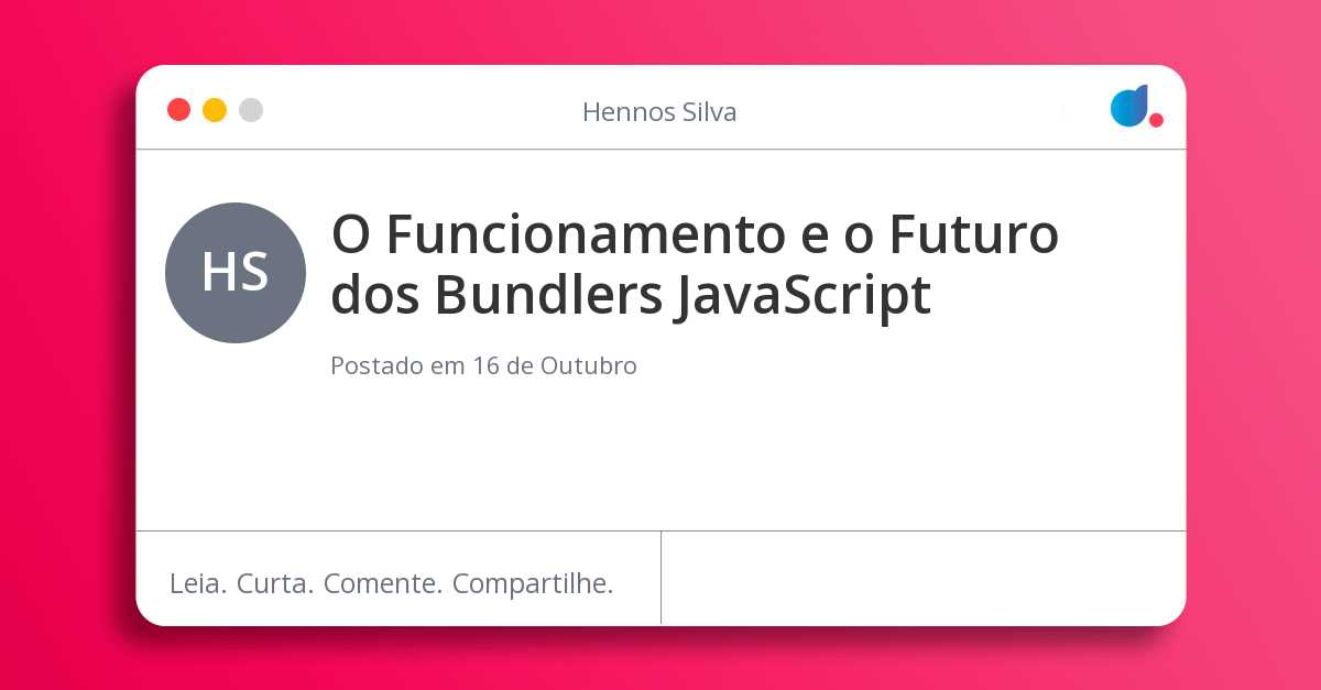 O Funcionamento e o Futuro dos Bundlers JavaScript